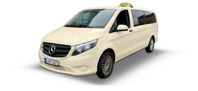 Vorbestellung Großraumtaxi Mercedes-Benz Vito - Taxi XL